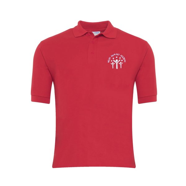 Arley Primary Academy Red Polo Shirt w/Logo - Schoolwear Solutions