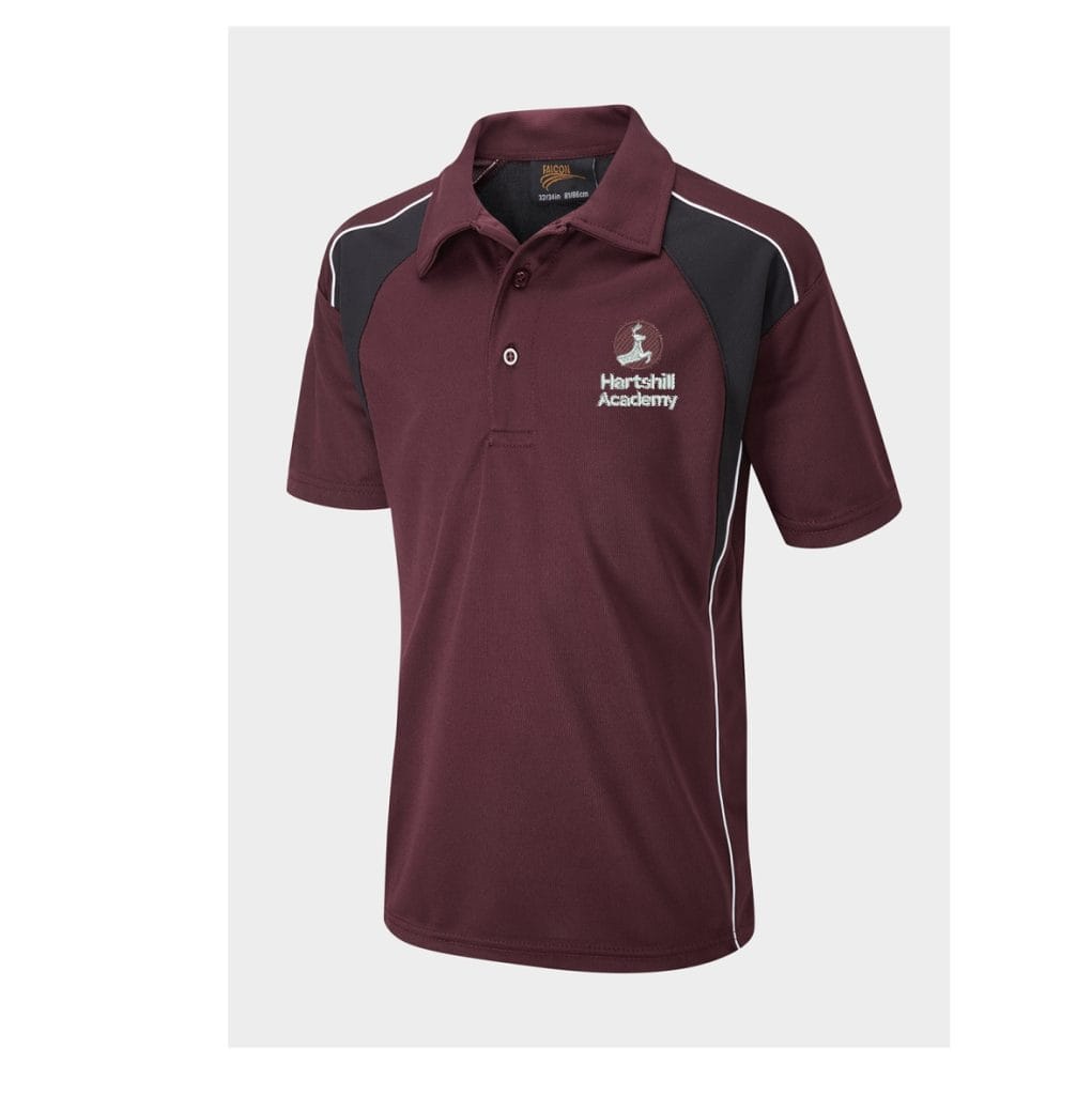 Hartshill Game Polo Shirt w/Logo - Schoolwear Solutions