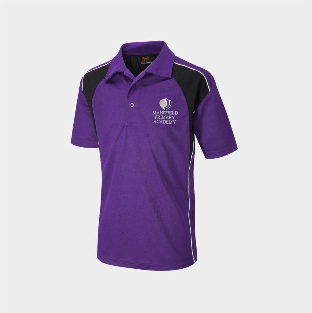 Mansfield Primary Games Polo Shirt w/Logo - Schoolwear Solutions