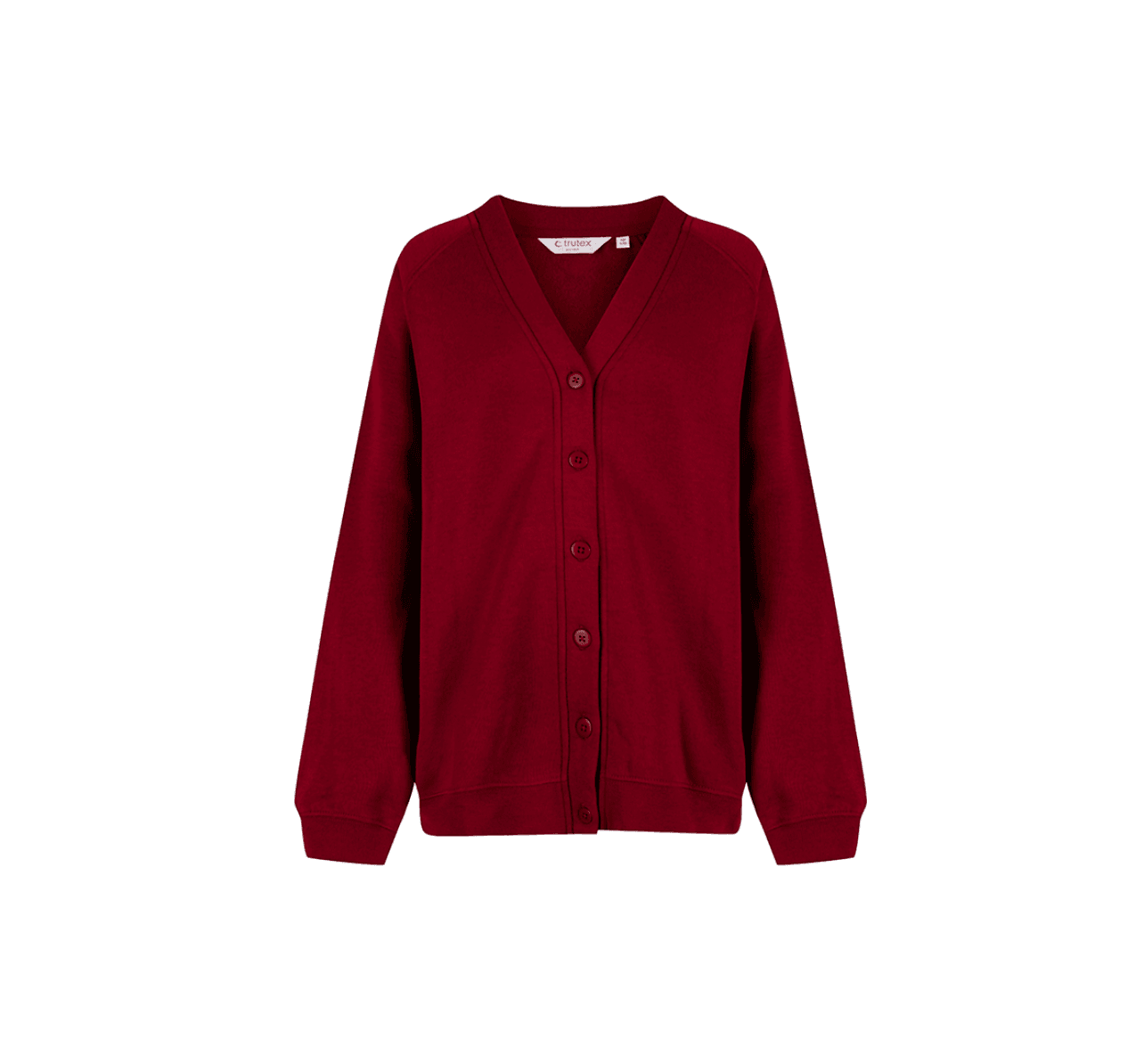 Springfield Primary Girls Maroon Cardigan w/Logo - Schoolwear Solutions